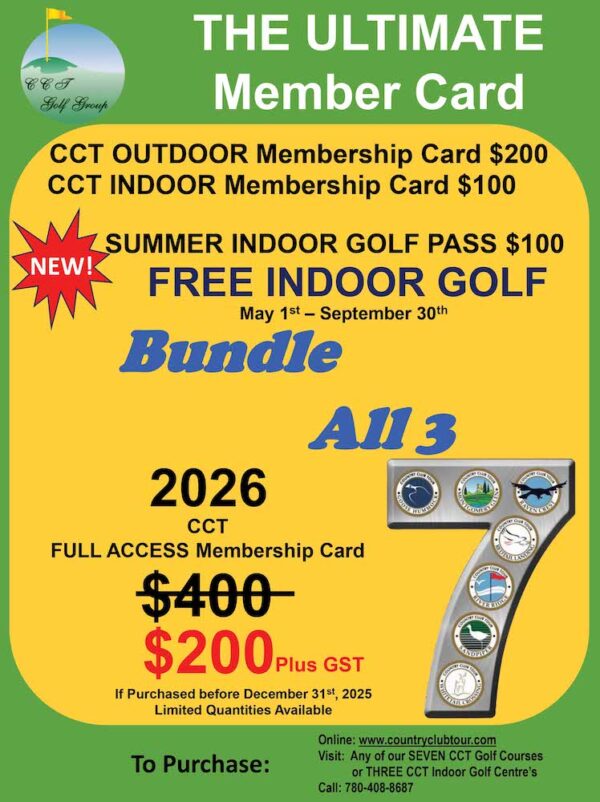 Memberships - CCT Member Card - Country Club Tour